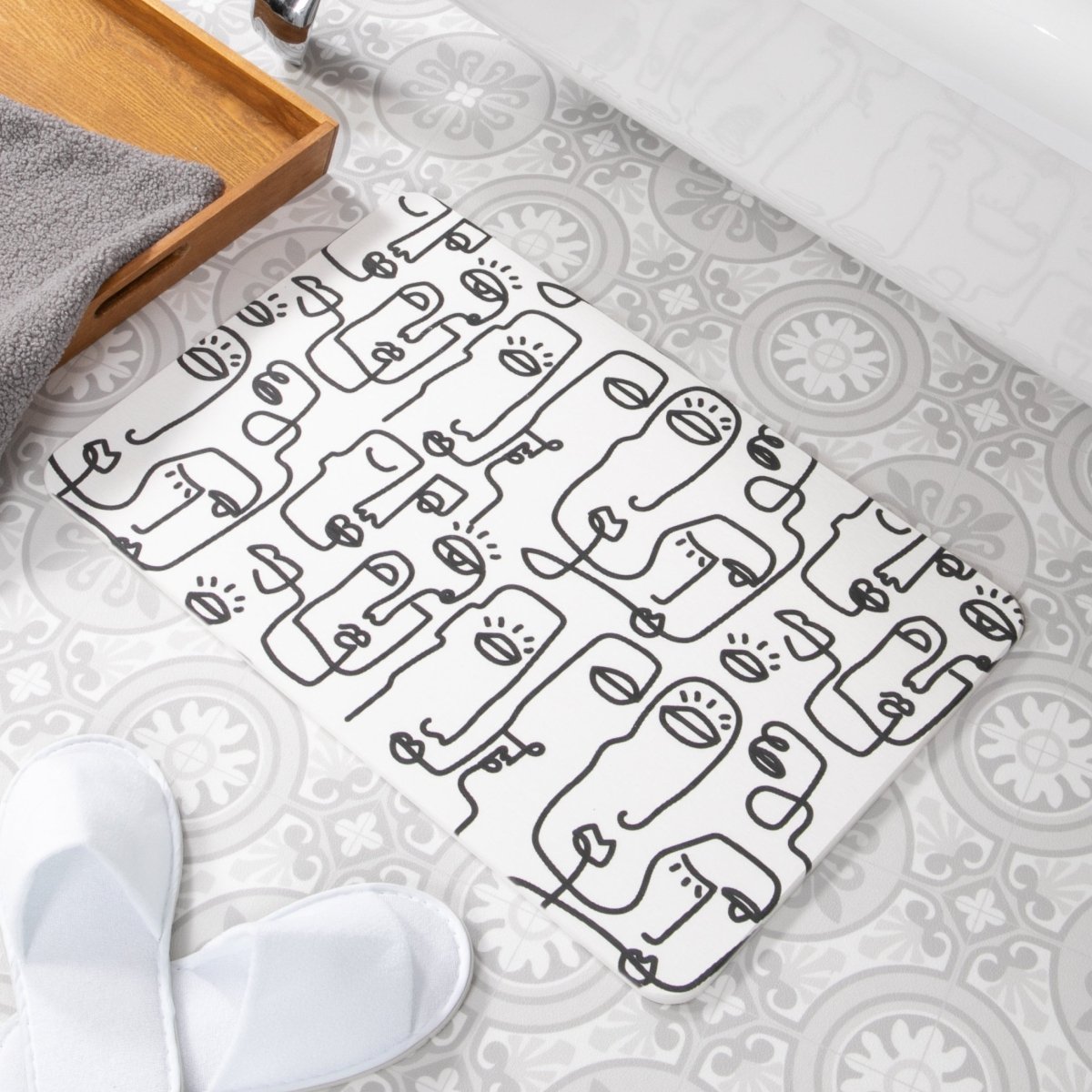 Cool shower mats store