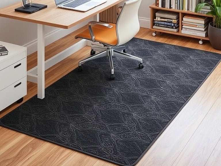 Ensure Home Office Safety with Anti-Slip Rugs – Slips Away
