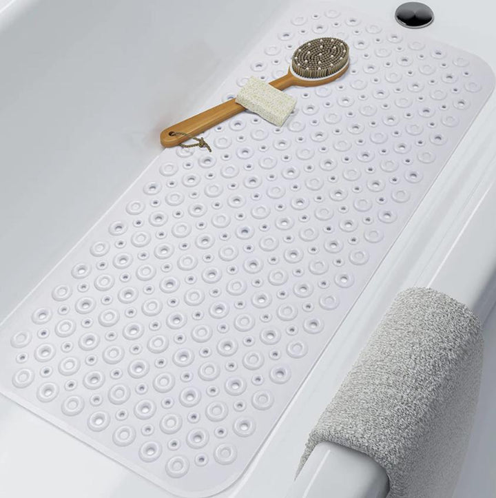Non Slip Anti Mould Fast Drying Bathroom Floor Mat 62x40cm Slips Away