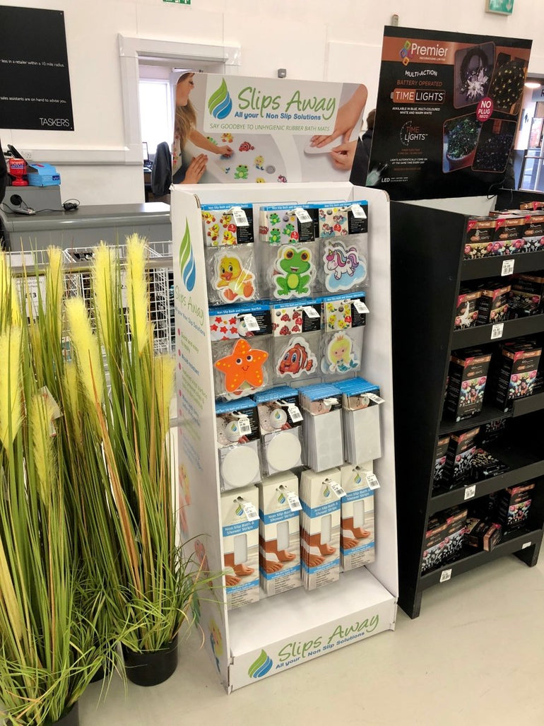 How to install anti slip bath and shower stickers correctly – Slips Away