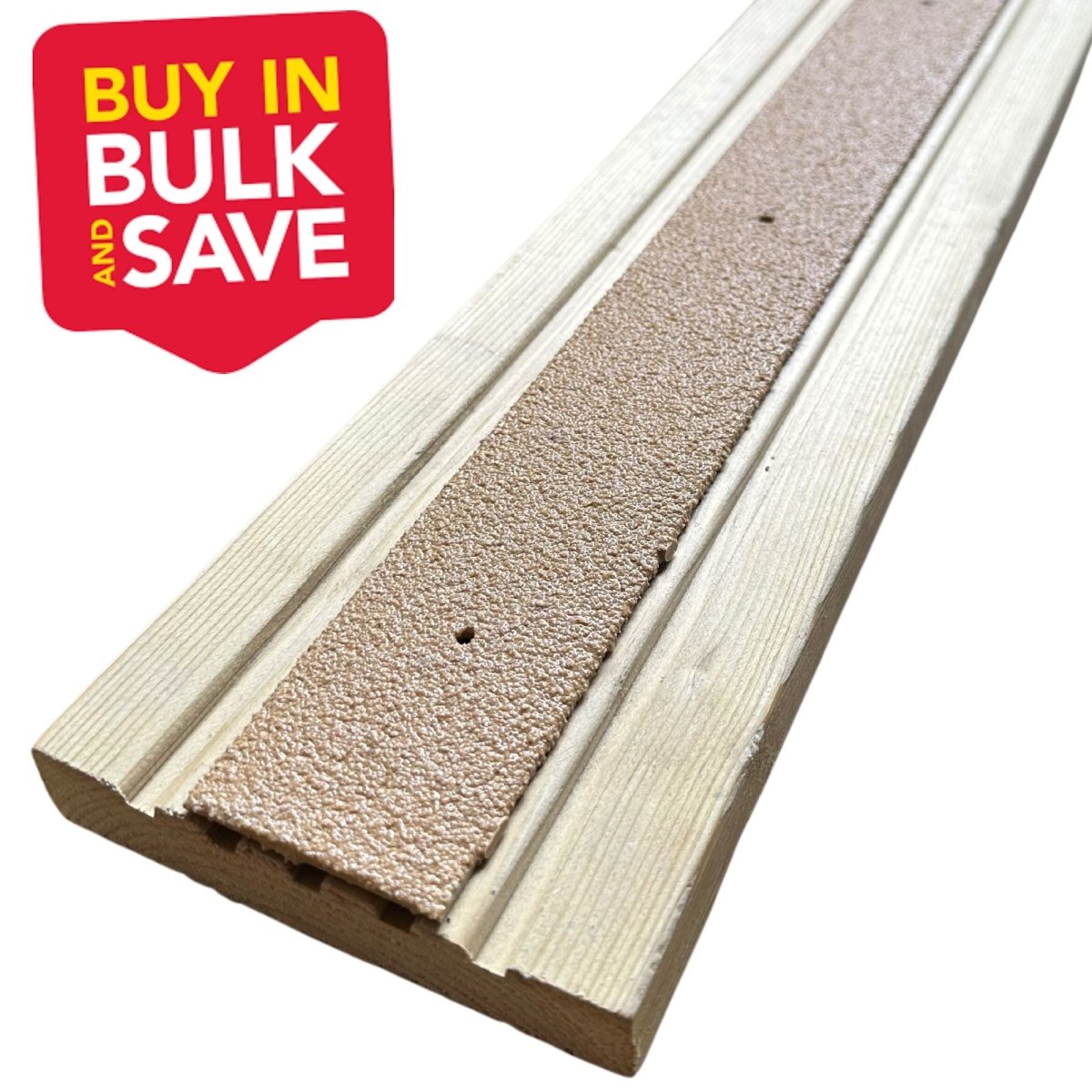 Decking Strips Non/Slip Anti-Skid for Wood Decks BEIGE 50mm – Slips Away